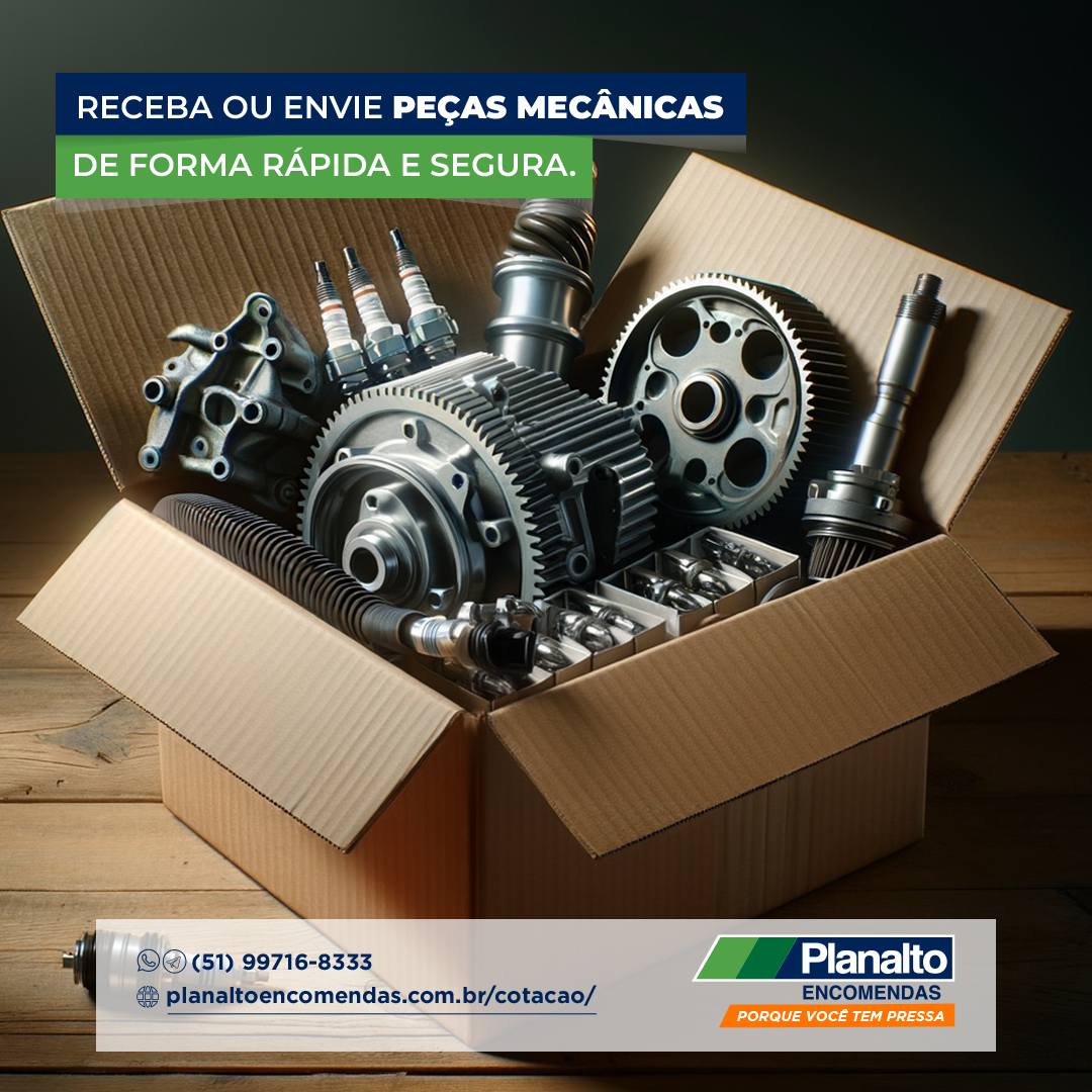 Transporte de Peças Mecânicas com Segurança e Agilidade - Planalto ...